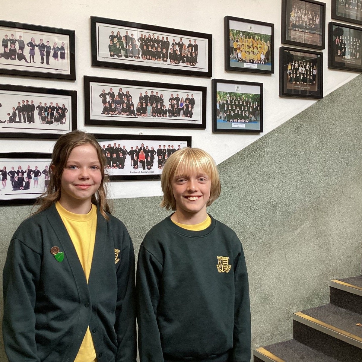 Shottermill Junior School - New Head Boy & Head Girl appointed!